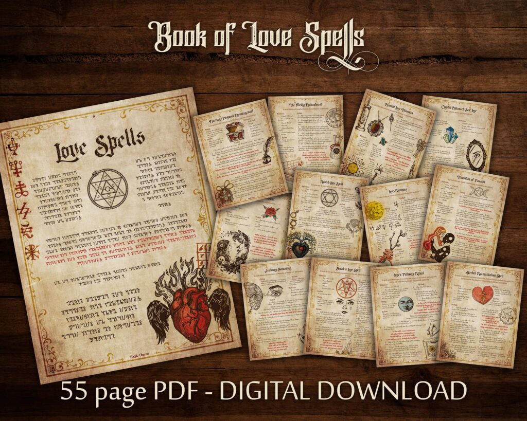 Book of 46 Love Spells – MagikCharms