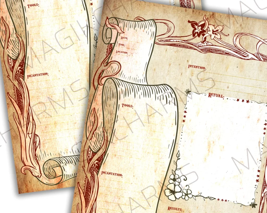 Ancient Magic Spell Template – MagikCharms