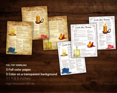 Candle Wax Meanings - MagikCharms